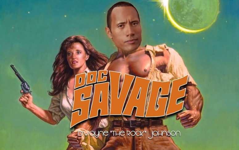 Dwayne 'The Rock' Johnson is Doc Savage | FilmFad.com