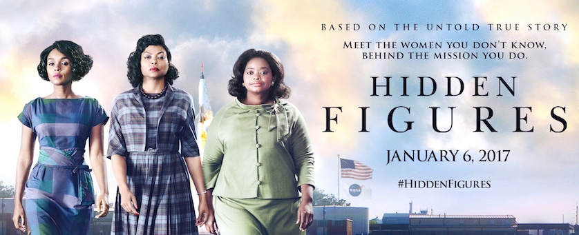 Hidden Figures NASA Banner | FilmFad.com
