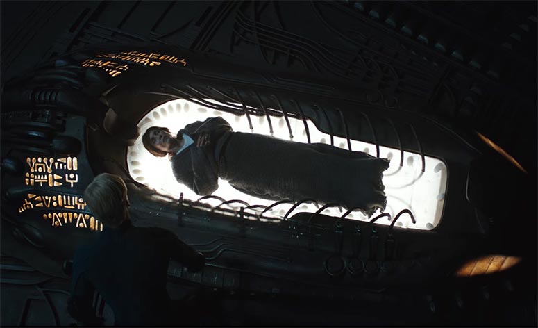 'Alien: Covenant' Prologue Video Shows Elizabeth's Journey After ...